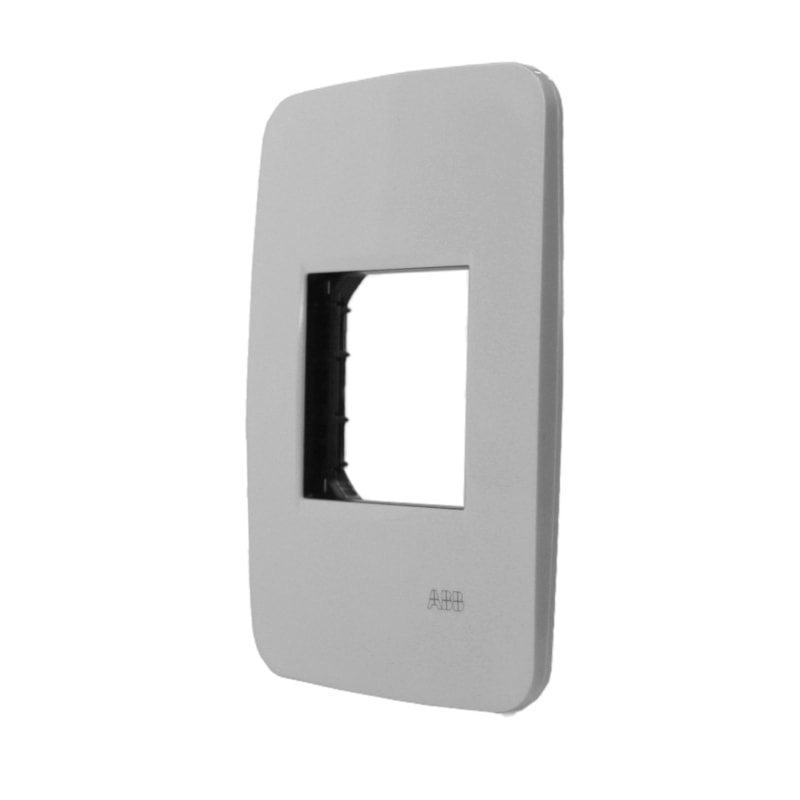 Placa Origen 4x2 2 Módulos Branca Abb os melhores preços | Clique e ...